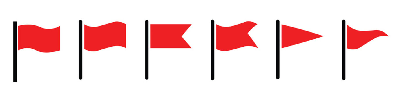 Red Flag Png Icon Red Flag Png Images Free Download On Freepik