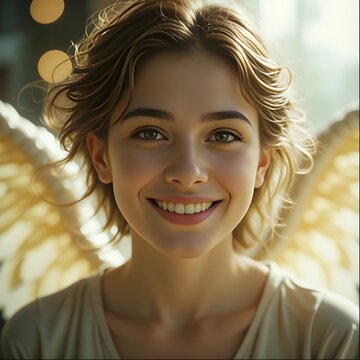 "Smiling Angel" Images – Browse 676 Stock Photos, Vectors, and Video ...