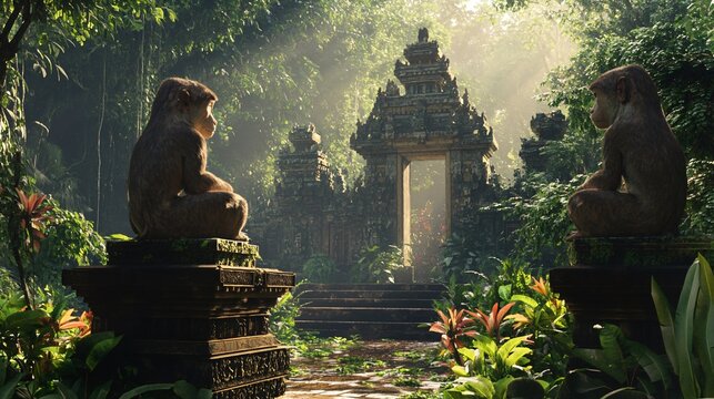 "Ubud Monkey Forest" Images – Browse 3,075 Stock Photos, Vectors, and ...