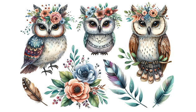 Boho Owl Images – Browse 8,252 Stock Photos, Vectors, and Video | Adobe ...