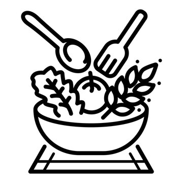 Salad Bowl Icon