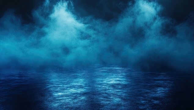 Blue Fog Wallpaper