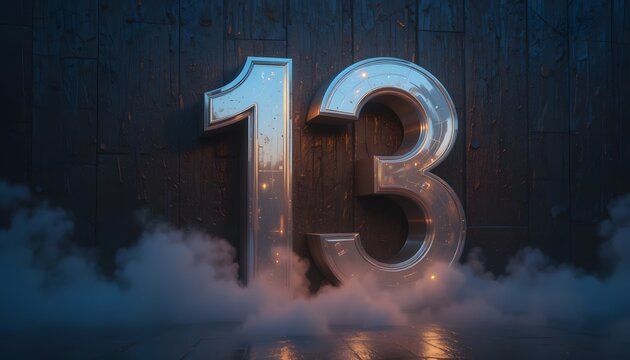 Number 13 Wallpaper 4k Iphone