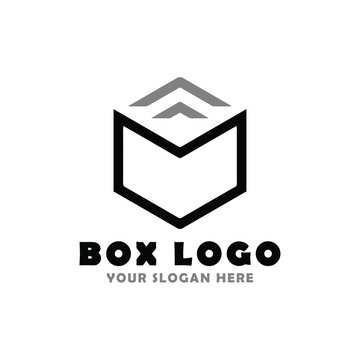 logos with a box