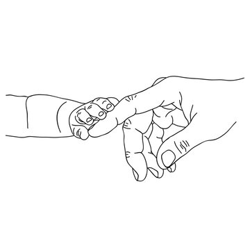 Drawing Hand Grabbing Clip Art