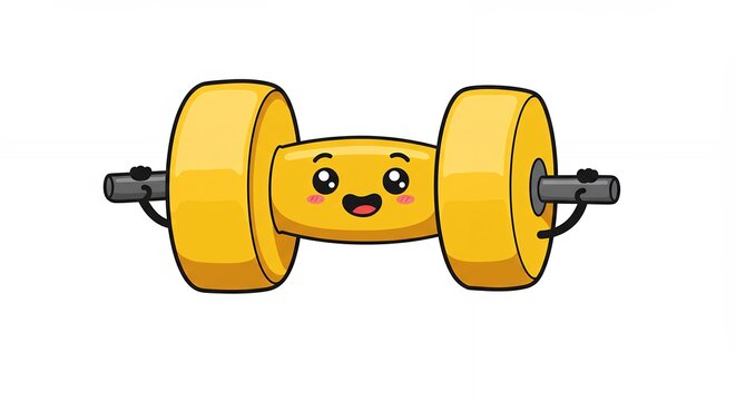 Dumbbell Cartoon Images – Browse 44,479 Stock Photos, Vectors, and ...
