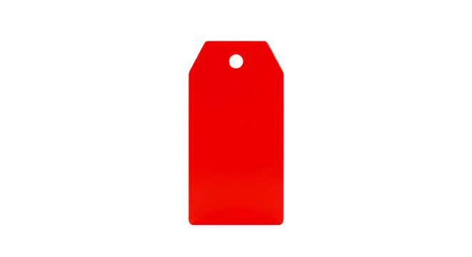Red Tag Png Free