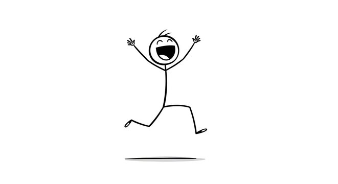 Stick Figure Jumping Images – Browse 110,958 Stock Photos, Vectors, and ...