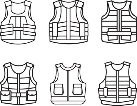 Vest Coloring Page