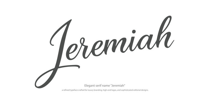 Jeremiah Images – Browse 1,670 Stock Photos, Vectors, and Video | Adobe ...