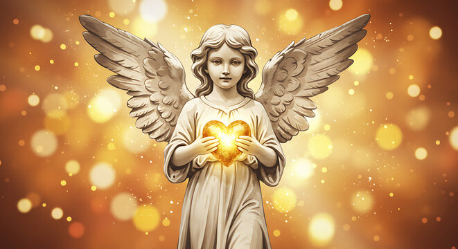 Glowing Angel Halo Rays