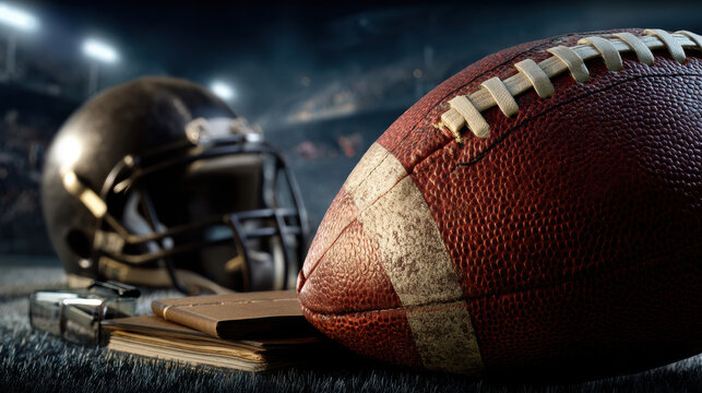High Resolution American Football