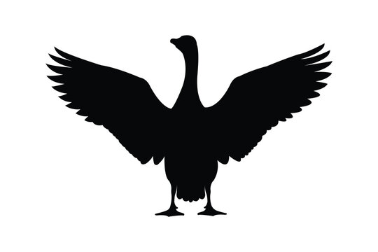 goose silhouette patterns