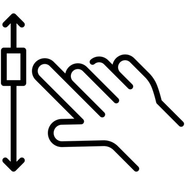 Scroll Icon Black And White