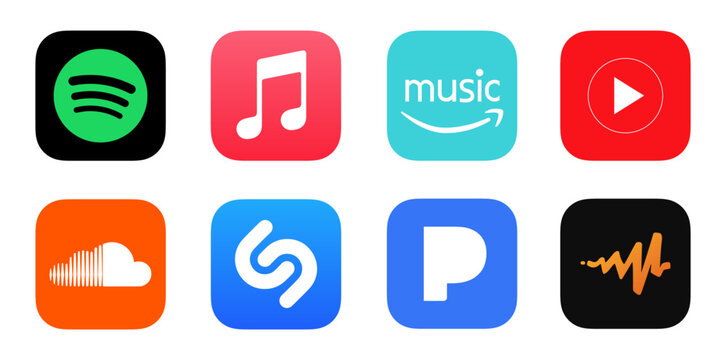 Music Stream Logo Images – Browse 24,114 Stock Photos, Vectors, and ...