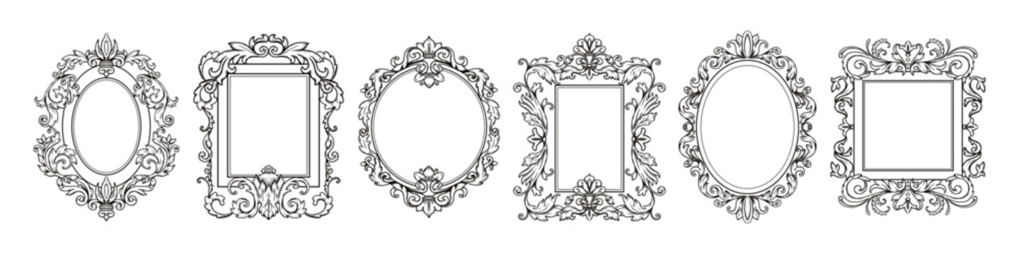Victorian Borders And Frames