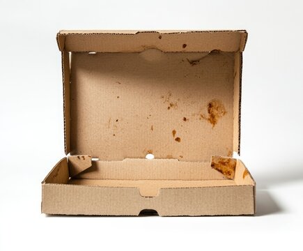 Greasy Pizza Box Png
