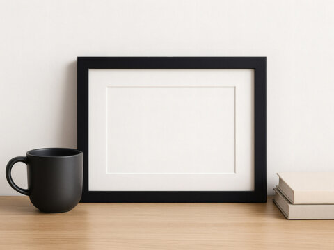 Landscape Black Frame