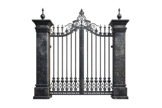 Antique Garden Gates PNGs – Transparent Background Images | PikWizard