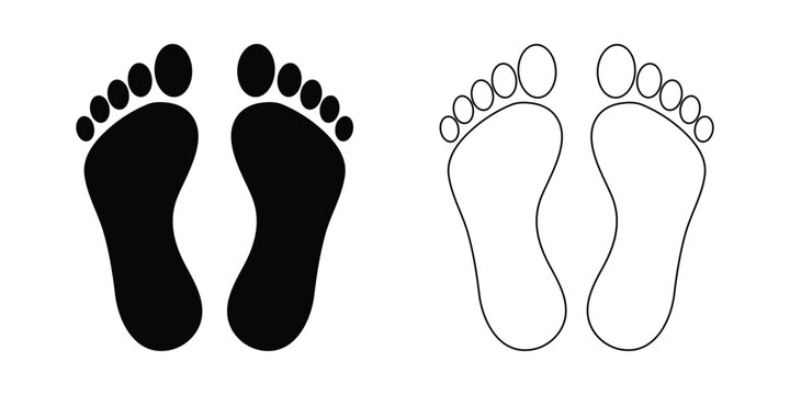 Footprint Outline Images – Browse 85,208 Stock Photos, Vectors, and Video | Adobe Stock