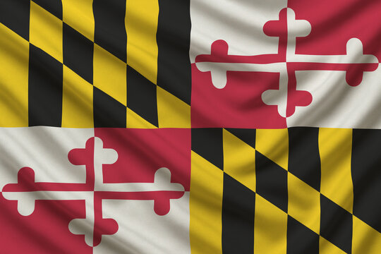 Free Printable Maryland Flag