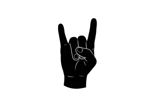 Rock On Hand Sign Tumblr