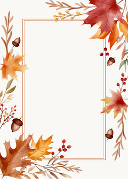 fall leaf clipart border
