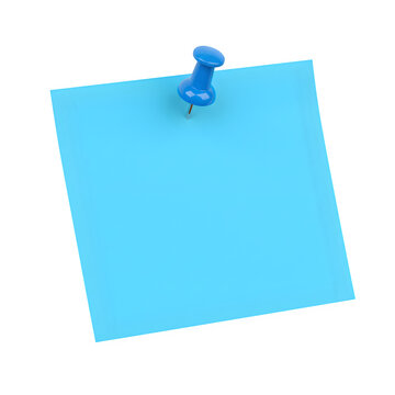 blue post it notes