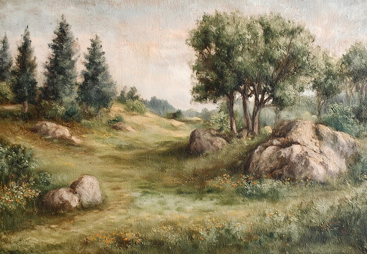 Renaissance Era Paintings Landscape Renaissance / Baroque Landscape