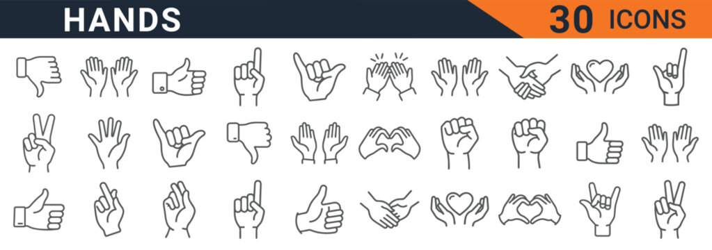 "Hand Vector" - Images et vidéos libres de droits | Adobe Stock
