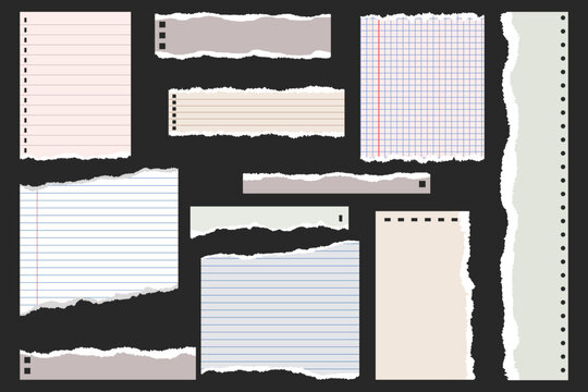 Notebook Paper Ripped Images – Browse 48,297 Stock Photos, Vectors, and ...