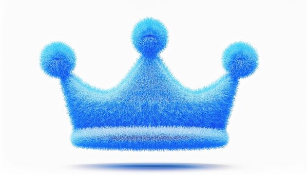 Blue Crown Clipart