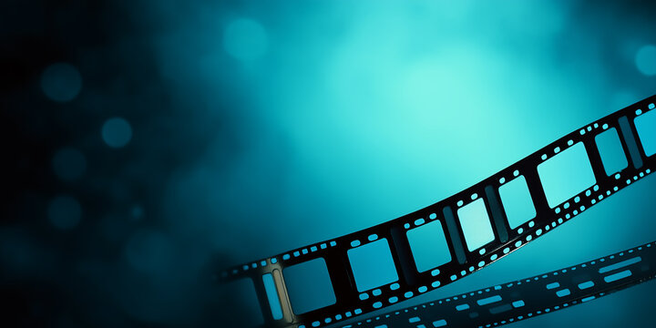 Movie Film Roll Background