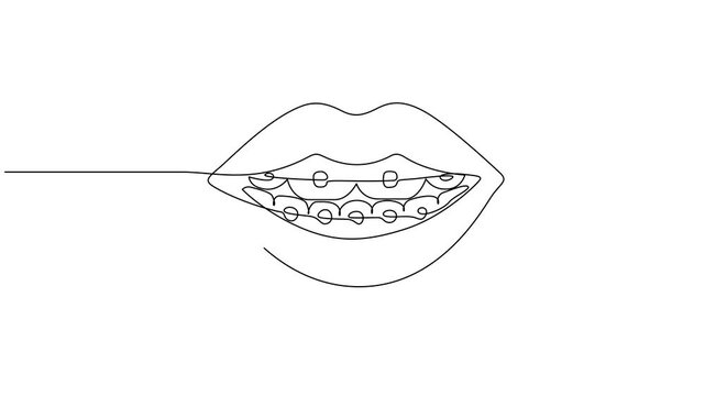 One Line Drawing Mouth Images – Browse 7,801 Stock Photos, Vectors, and ...