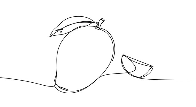 Mango Line Drawing Images – Browse 11,888 Stock Photos, Vectors, and ...