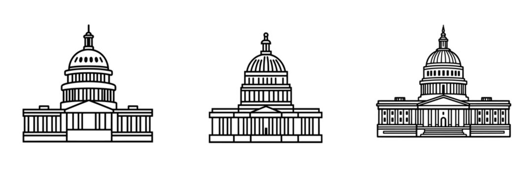 Capitol Outline Images – Browse 5,059 Stock Photos, Vectors, and Video ...