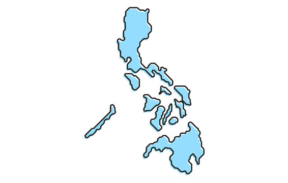 Philippine Map Outline