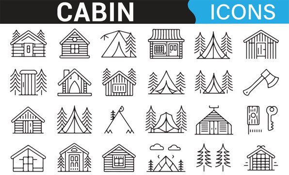 "Cabin Icon"-Bilder: Stock-Fotos & -Videos. | Adobe Stock