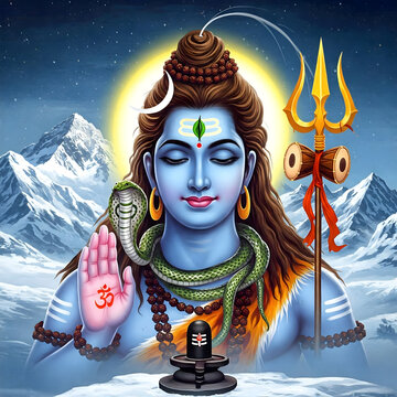 Animated Lord Shiva Lingam Wallpapers