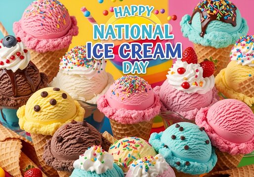 "National Ice Cream Day" Images – Browse 5,668 Stock Photos, Vectors ...