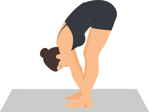 "Standing Forward Bend" Images – Browse 255 Stock Photos, Vectors, and ...