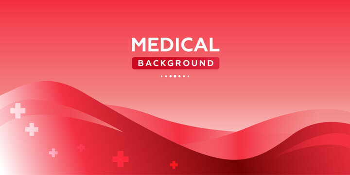 Red Medical Background