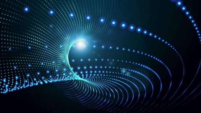 blue background animation