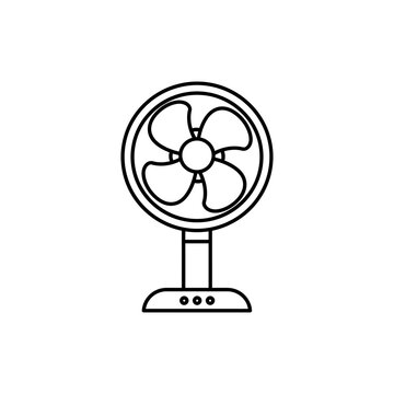 Table Fan Drawing