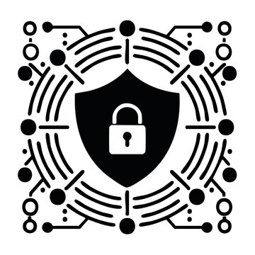 cyber security attack icon