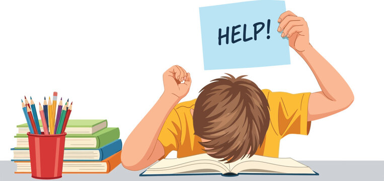 Exam Stress Cartoon Images – Browse 3,830 Stock Photos, Vectors, and ...