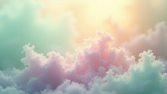 colorful clouds