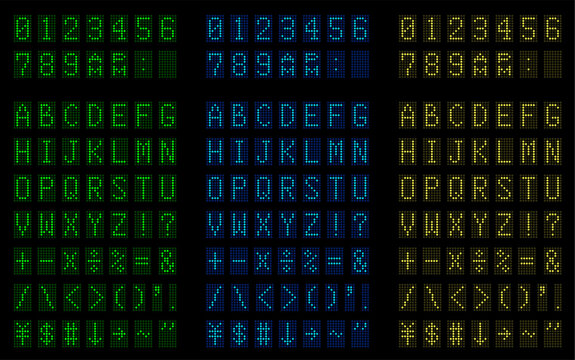 lcd font adobe