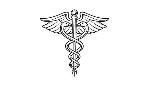 Veterinary Caduceus Clip Art