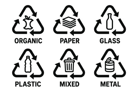 recycle sign vector